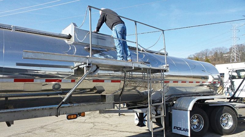 B&R Repair Safety Railing System | Tank Transport