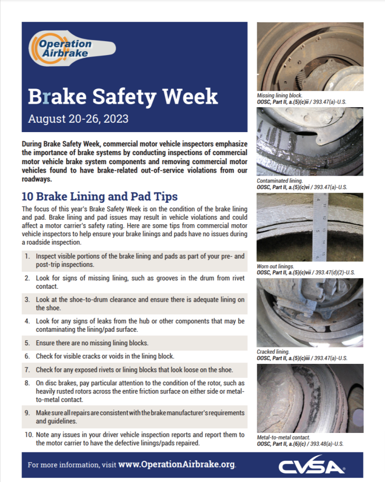The Essential 2023 Guide to Commercial Vehicle Brake Safety: Unveiling ...