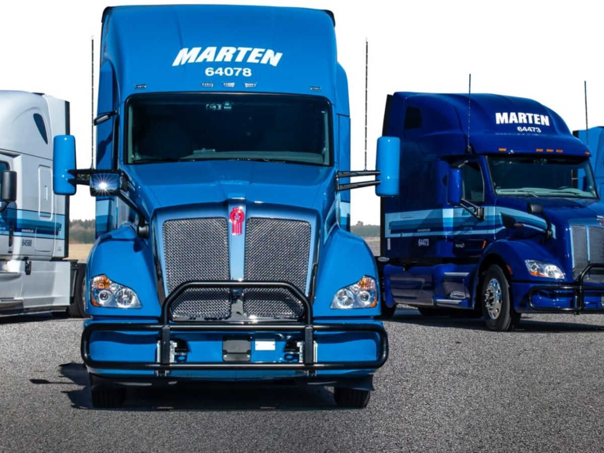 Marten Transport Logo Rememberwhen Marten Added Its First Tandem Axle